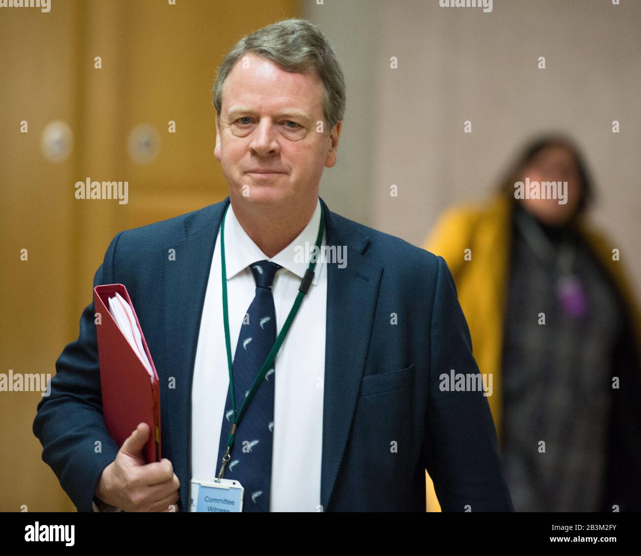 Edinburgh, UK. 5th Mar, 2020. Pictured: Rt Hon Alister Jack MP ...