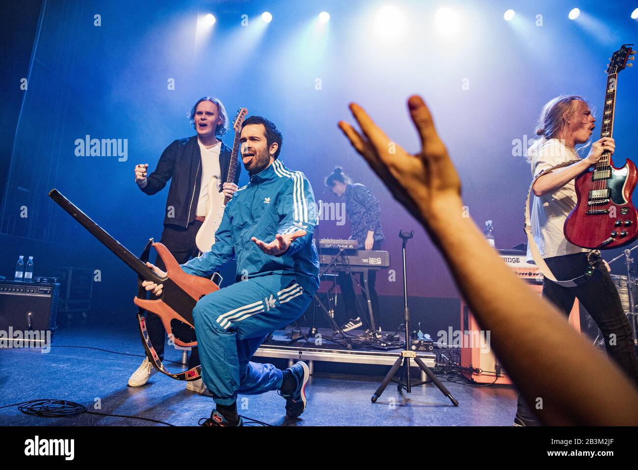 Copenhagen, Denmark. 04th, March 2020. The Norwegian indie rock band ...