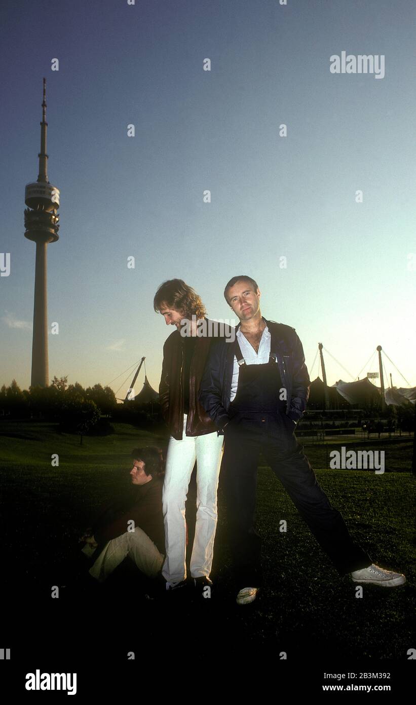 Genesis live concert in Munich Abacab tour 1982 Stock Photo - Alamy