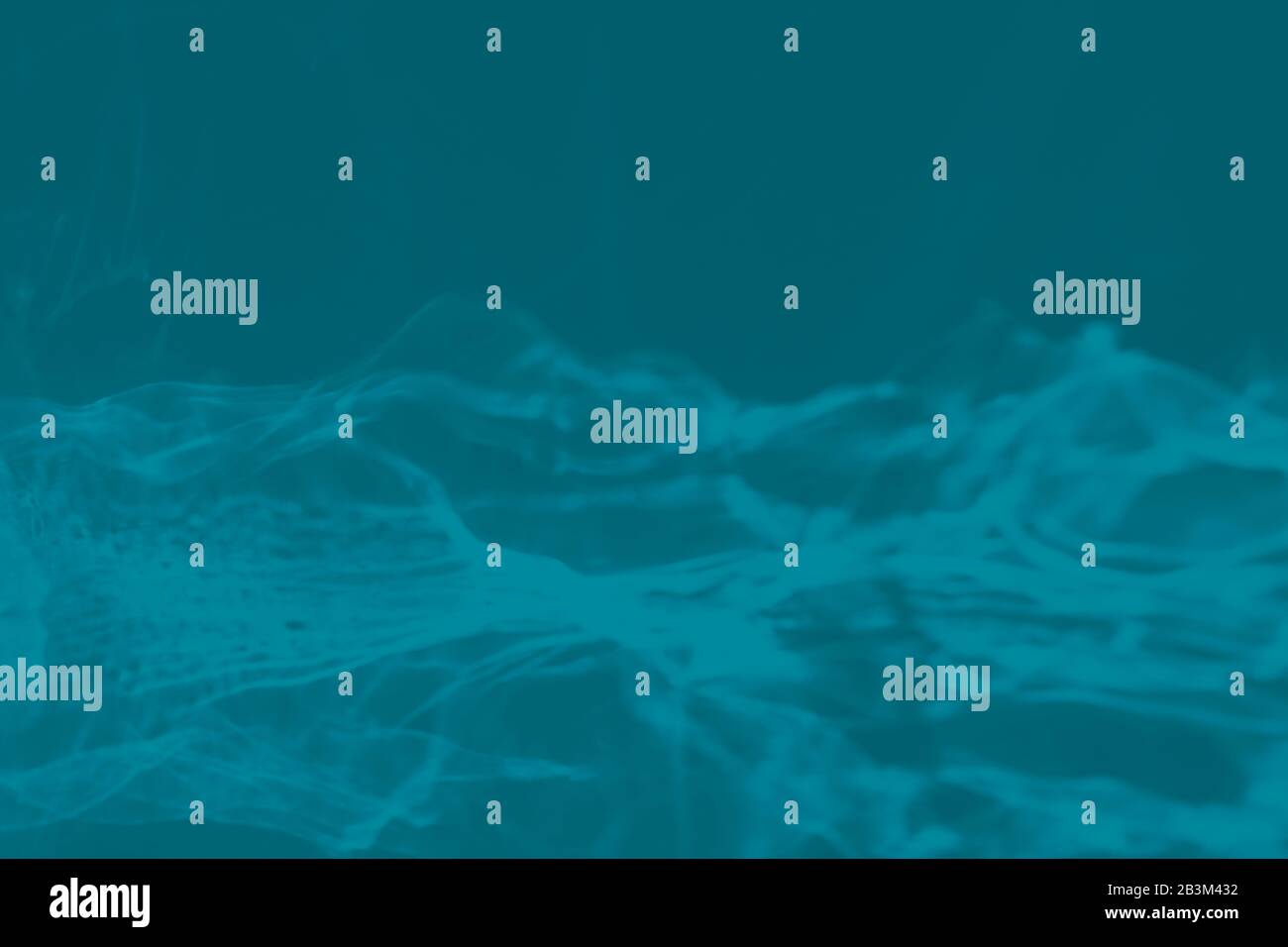 Blue colored abstract background with light and shadows caustic effect ...