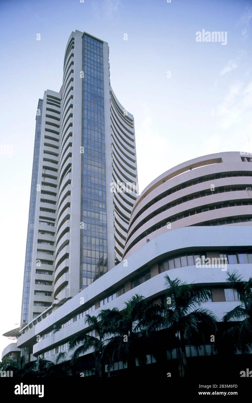 Stock Exchange Building, Fort, Bombay mumbai, maharashtra, India, Asia ...