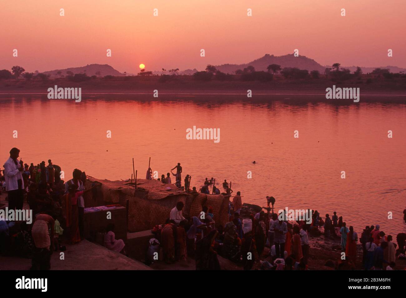 Godavari river, basar, Andhra Pradesh, India, Asia Stock Photo - Alamy