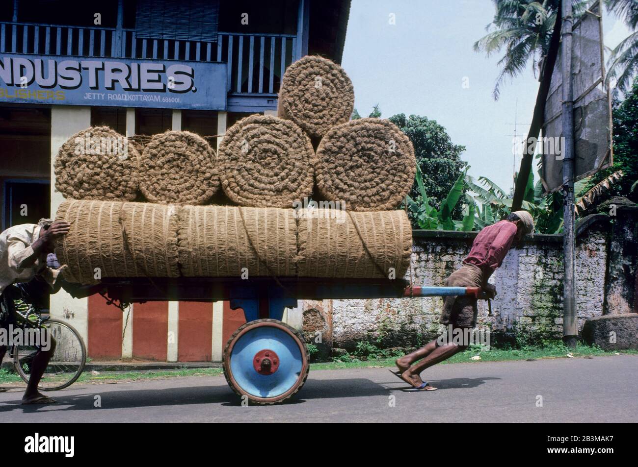 Heavy cart hi-res stock photography and images - Alamy