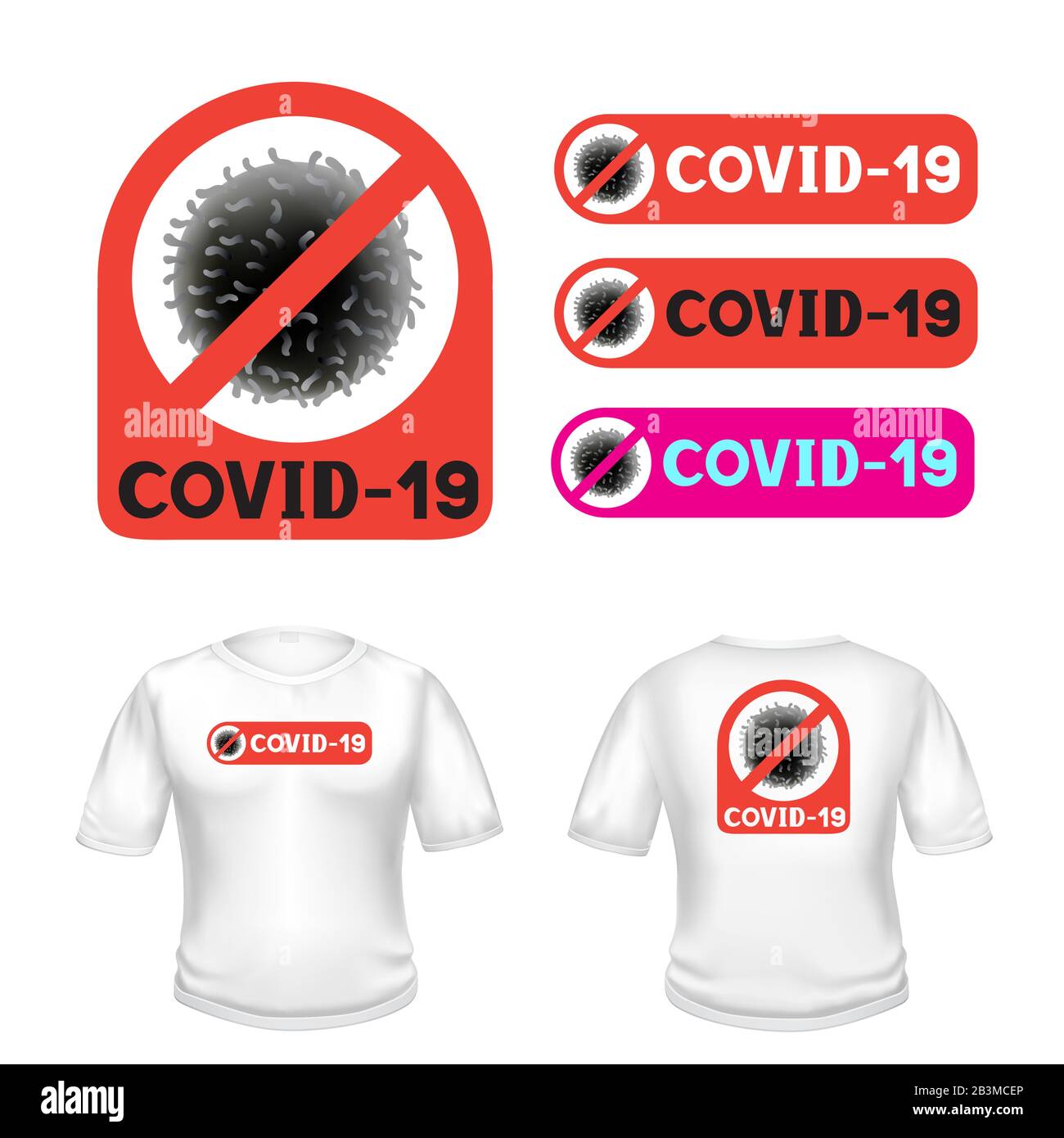 Bacteria sticker Cut Out Stock Images & Pictures - Alamy