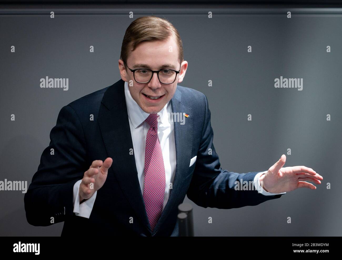 Berlin, Germany. 05th Mar, 2020. Philipp Amthor, CDU member of the ...