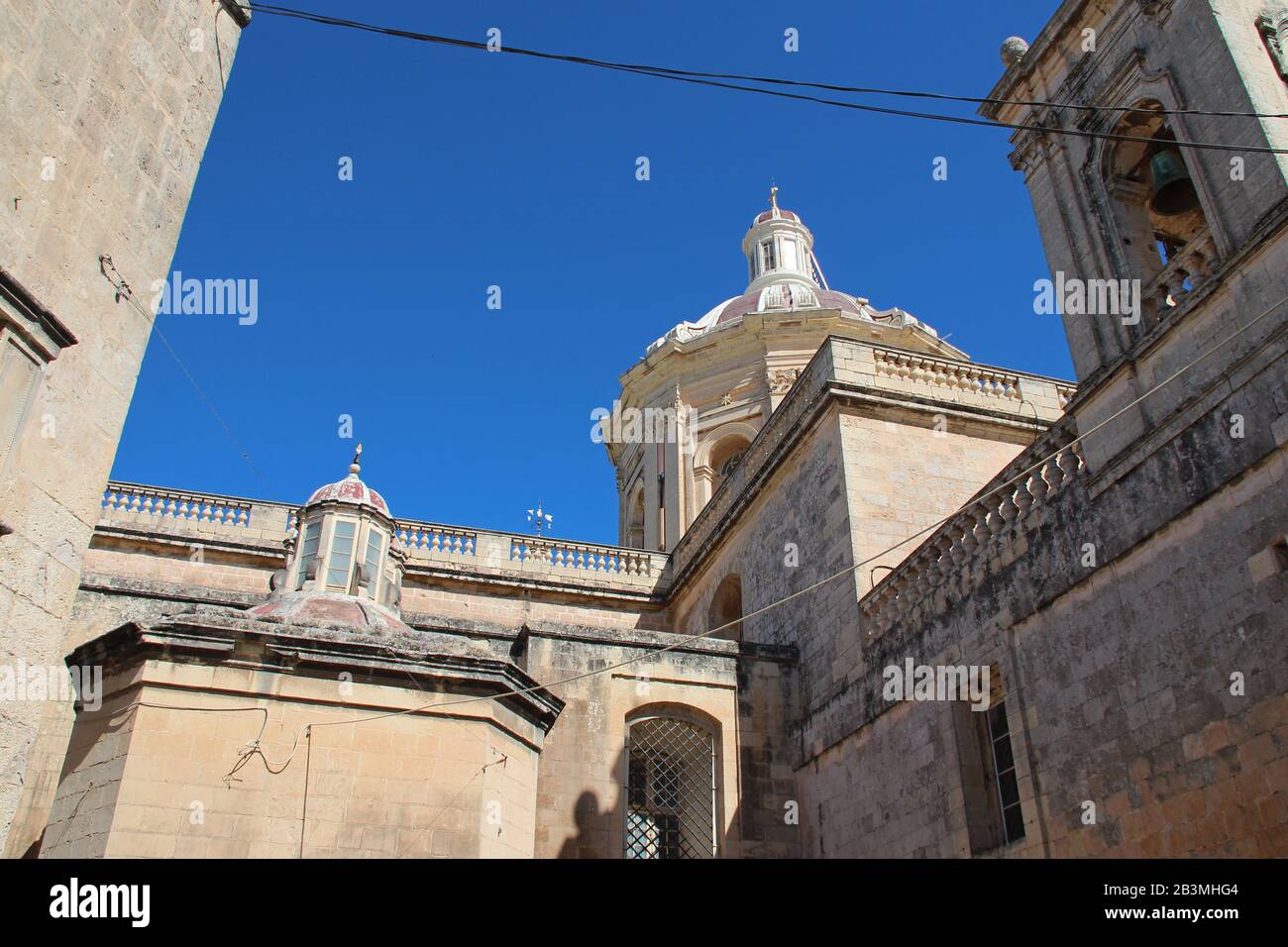 st paul church in rabat (malta Stock Photo - Alamy