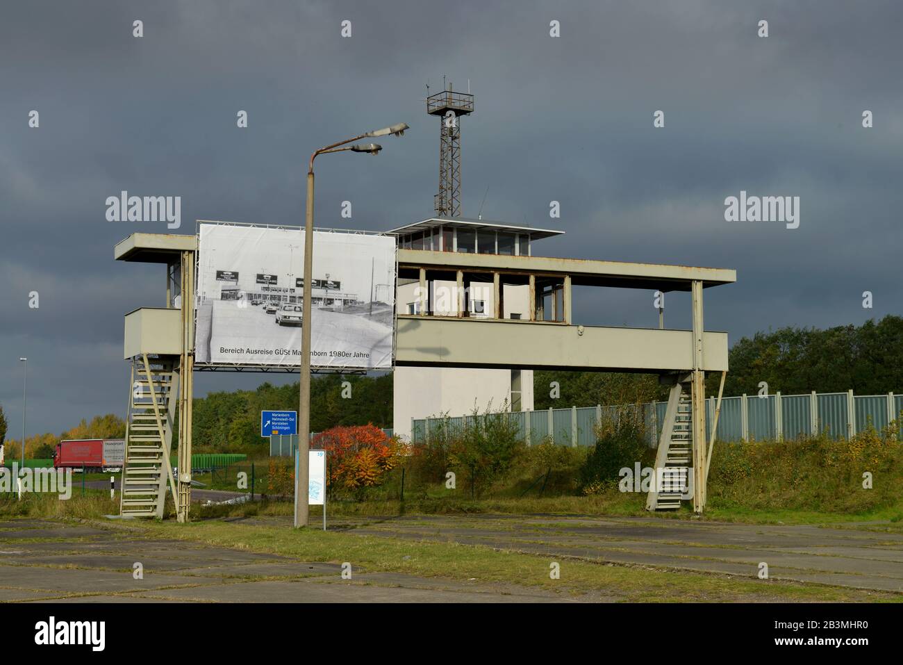 Beschauerbruecke, Kommandantenturm, Gedenkstaette Deutsche Teilung ...