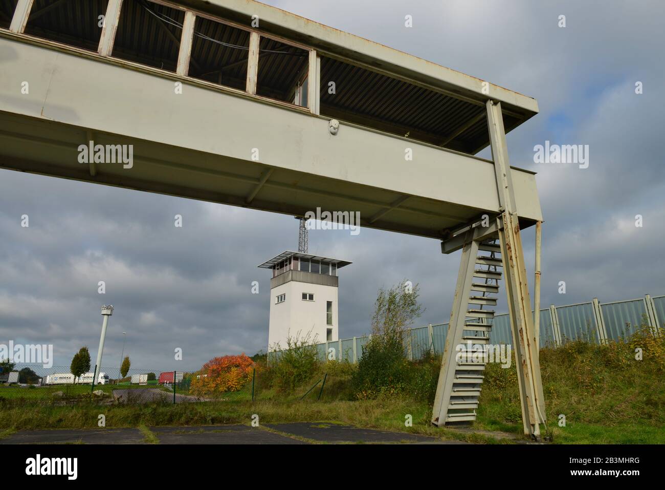 Beschauerbruecke, Kommandantenturm, Gedenkstaette Deutsche Teilung ...