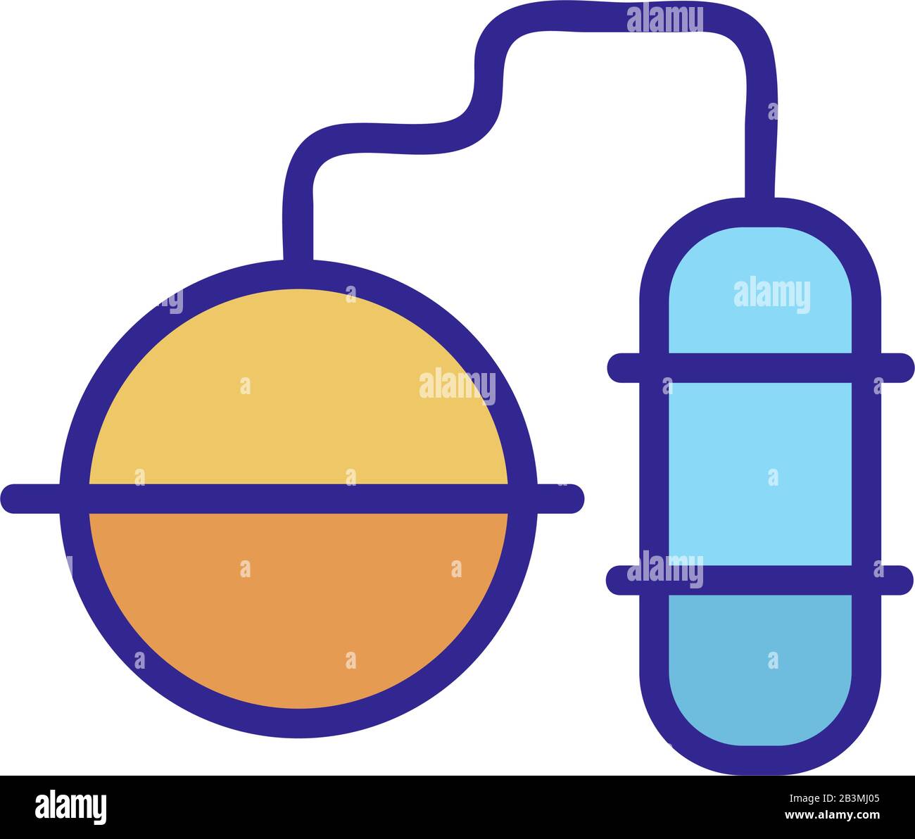 works icon vector. Isolated contour symbol illustration Stock Vector ...