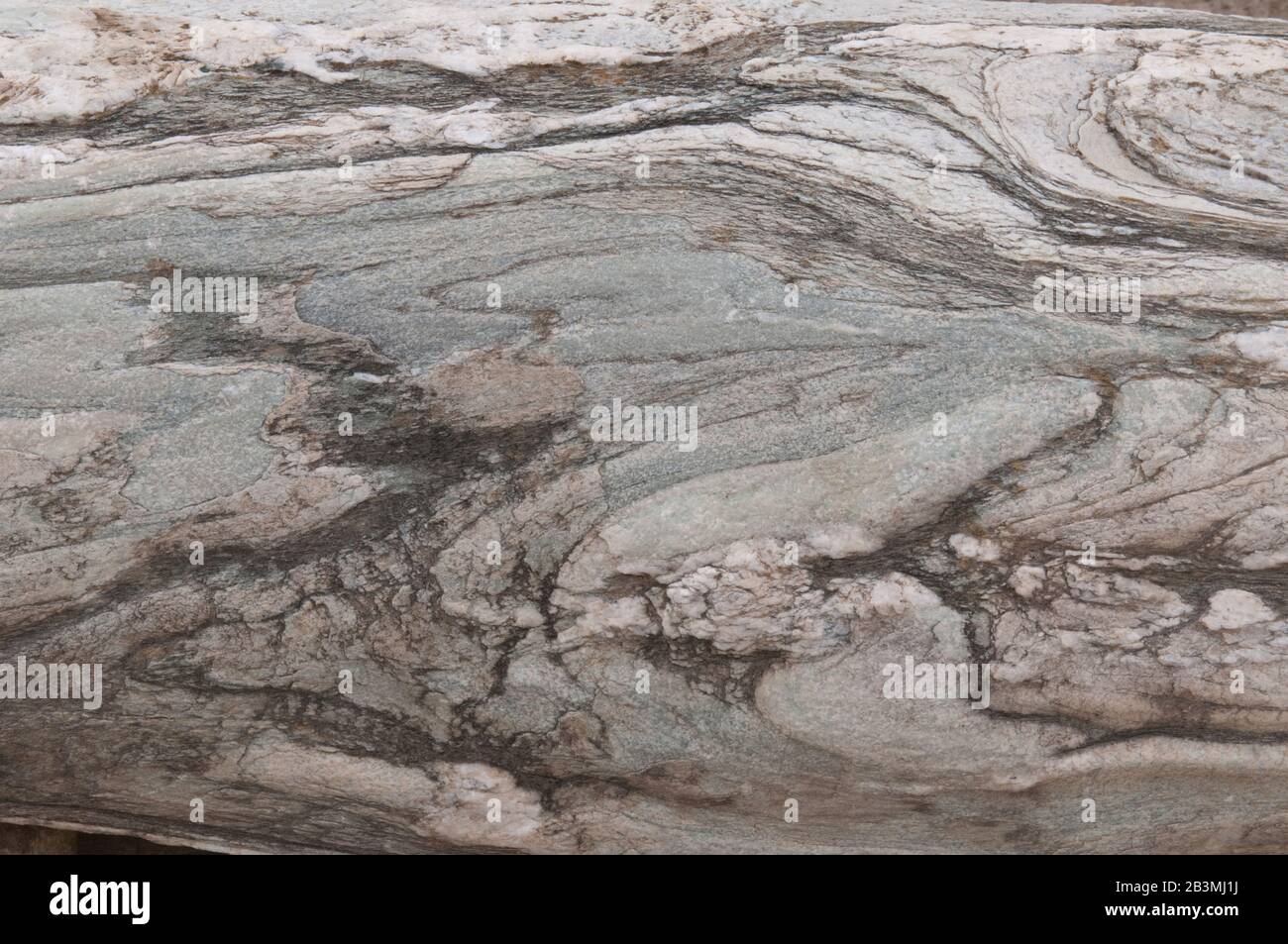 Crackled Roman marble texture, Tunisia, Carthage. It was a column of ...