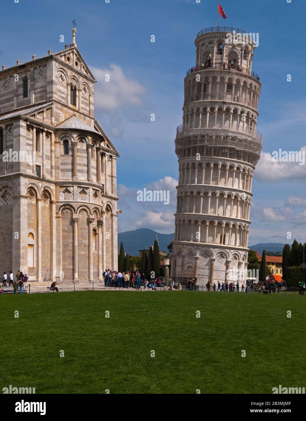 The Leaning Tower is the most famous image of the Pisa city, Italy ...