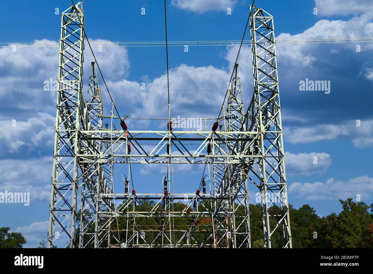 High Power Electirc Station Stock Photo - Alamy
