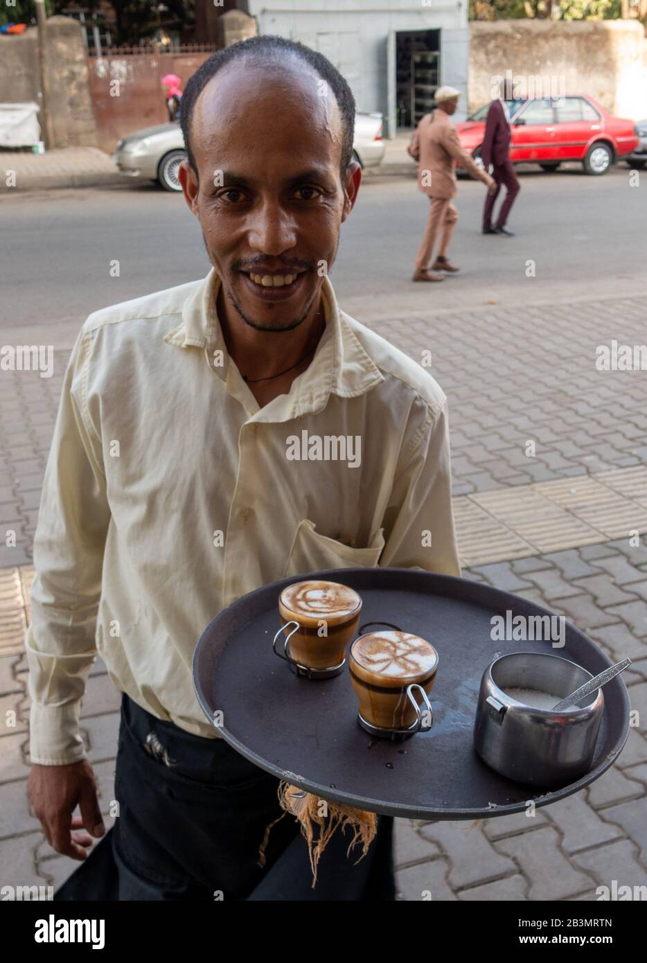Ethiopia addis ababa cafe hi-res stock photography and images - Alamy