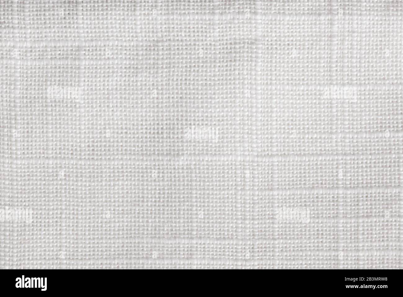 White linen canvas texture background Stock Photo - Alamy