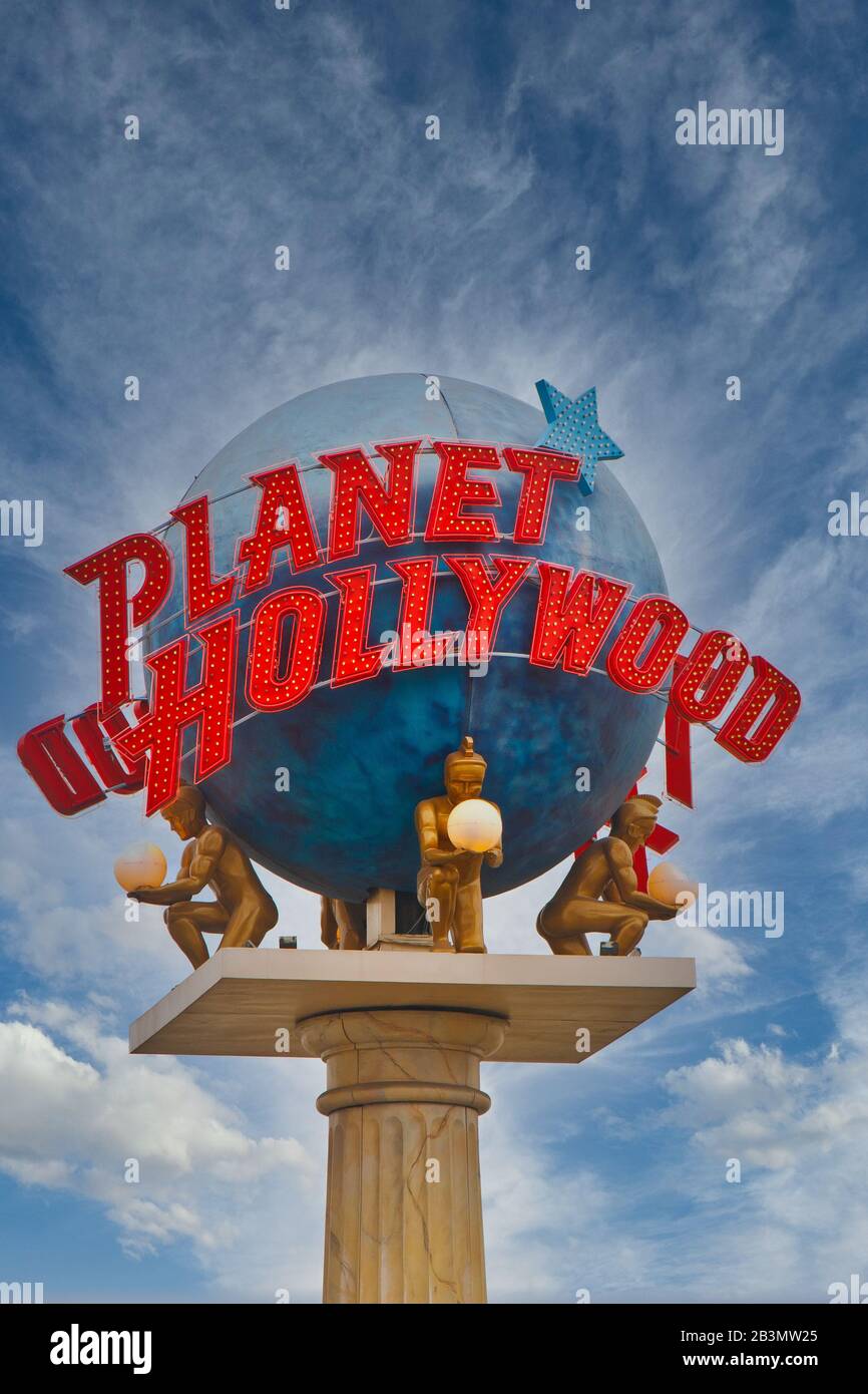 Planet hollywood sign hi-res stock photography and images - Alamy