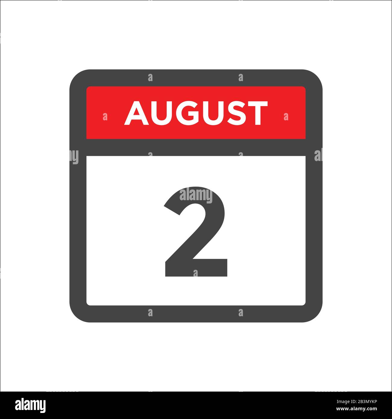 August 2 Stock Vector Images - Alamy