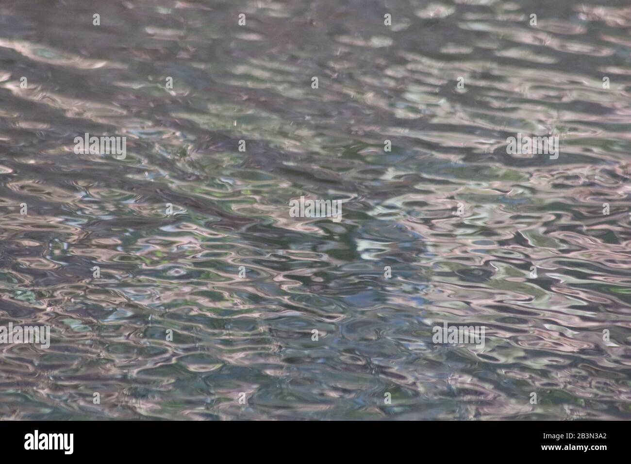Abstract patterns in river water reflections Stock Photo - Alamy