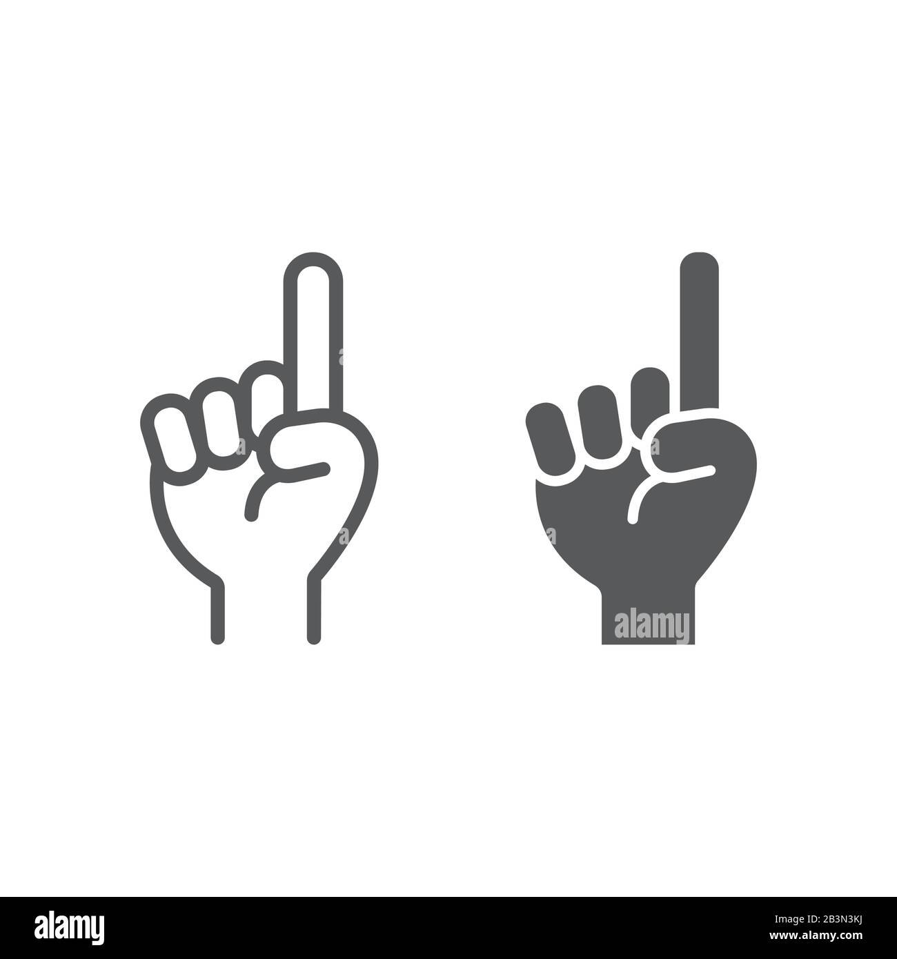 Finger of allah Stock Vector Images - Alamy