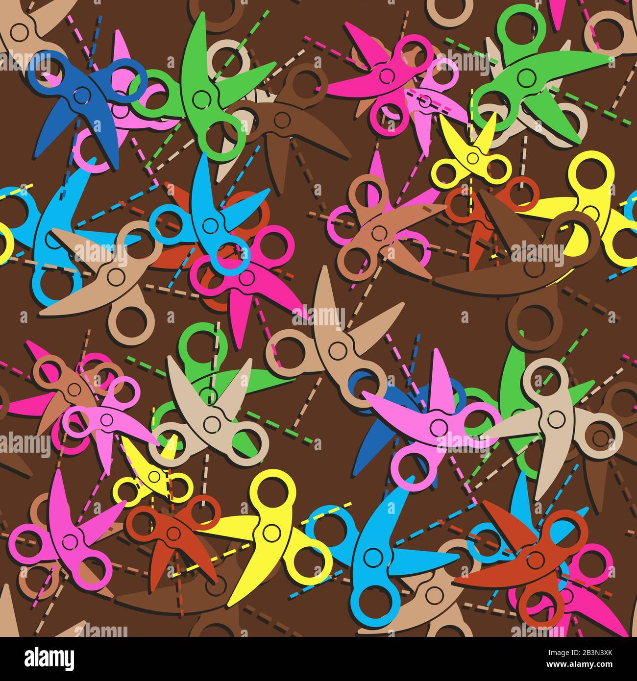 Dotted pattern paper sewing hi-res stock photography and images - Alamy