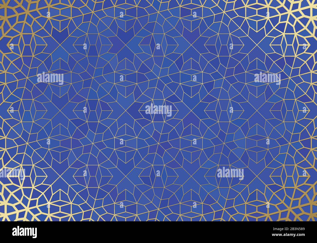 Abstract background with islamic ornament, arabic geometric texture ...