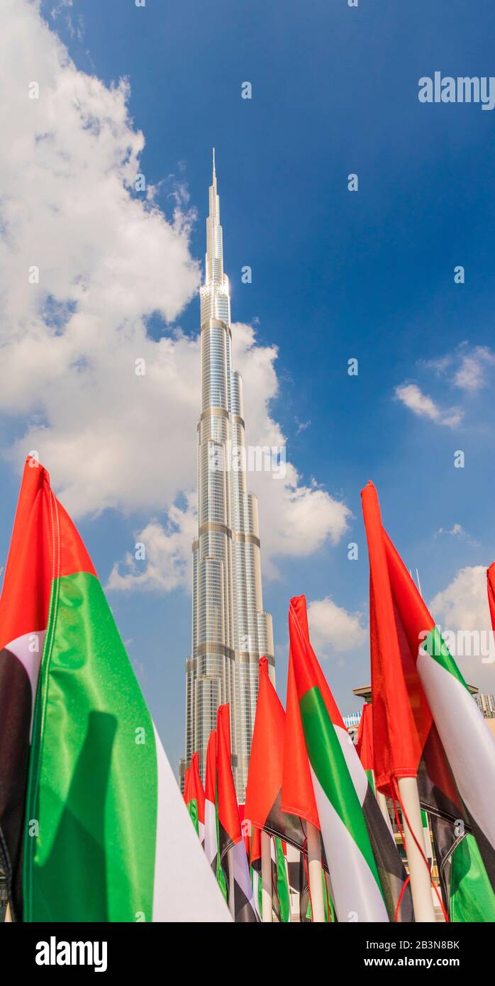 Burj Khalifa, Dubai, United Arab Emirates, Middle East Stock Photo - Alamy