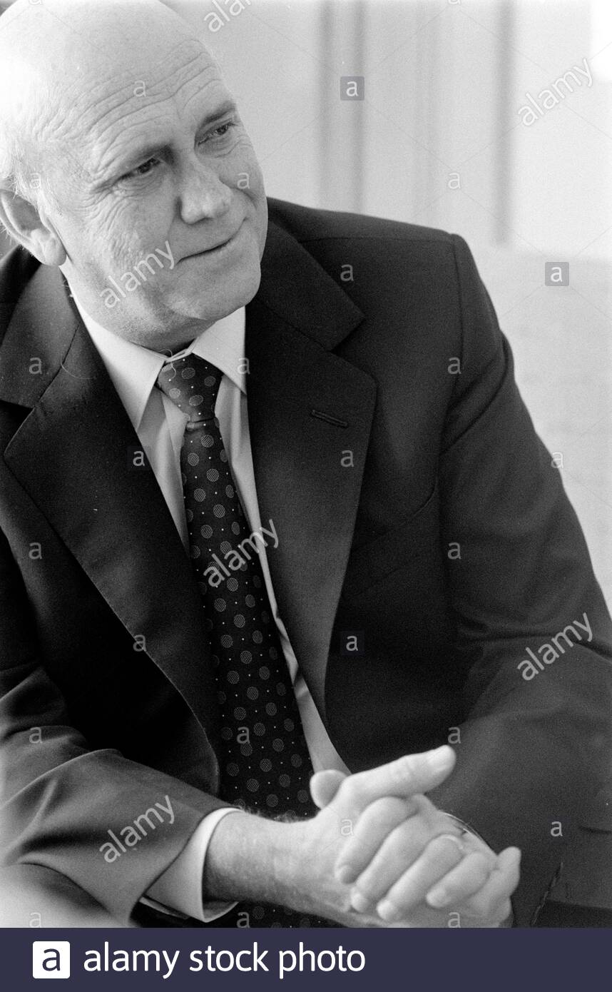 F W De Klerk High Resolution Stock Photography and Images - Alamy