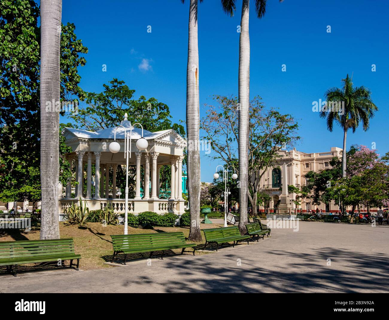 Parque Vidal, Santa Clara, Villa Clara Province, Cuba, West Indies ...
