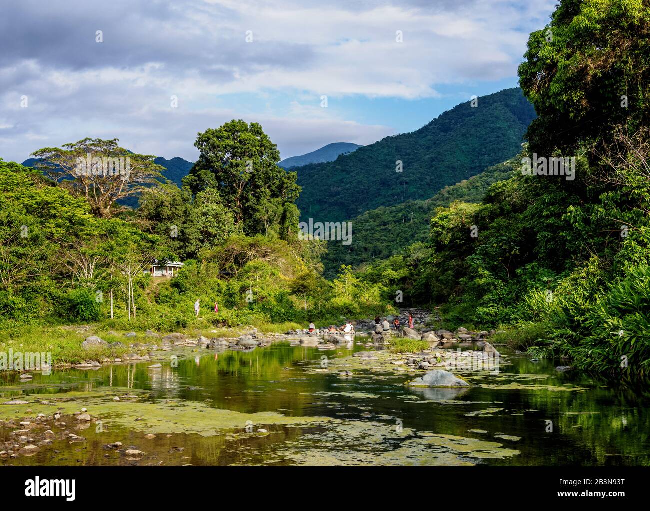 View towards Pico Turquino, Santo Domingo, Sierra Maestra, Granma ...