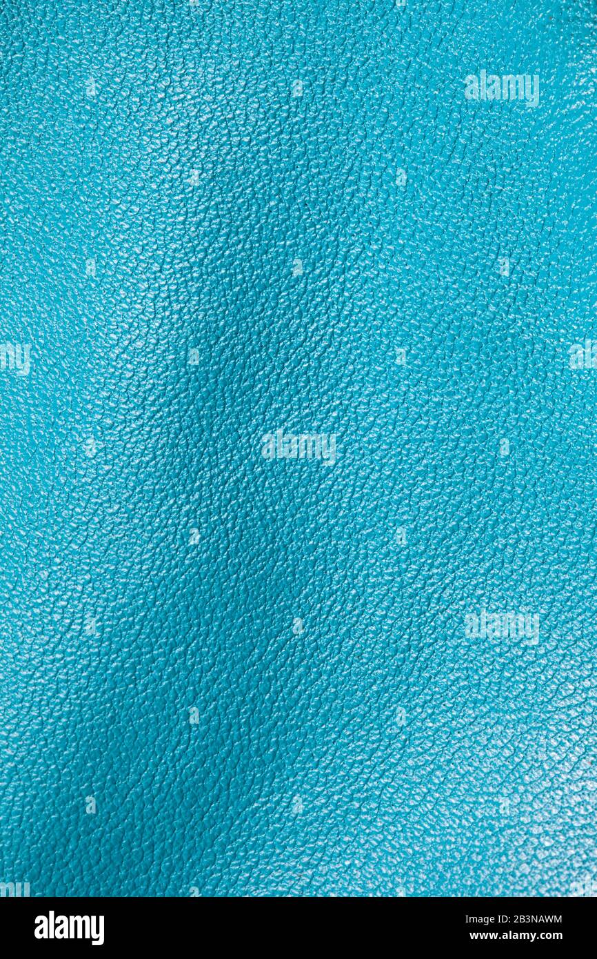 Blue leather texture hi-res stock photography and images - Alamy