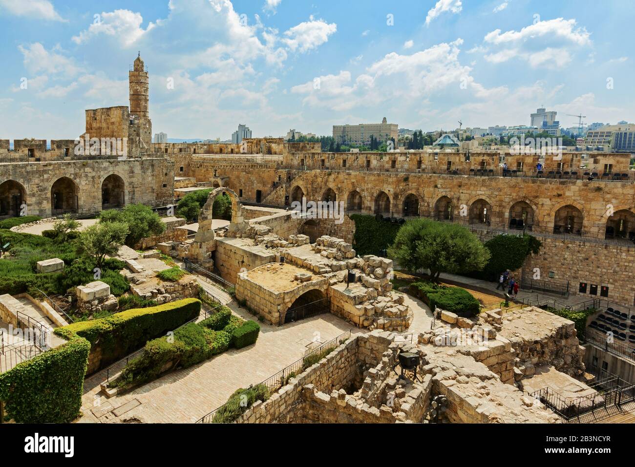 Tower of David is so named because Byzantine Christians believed the ...
