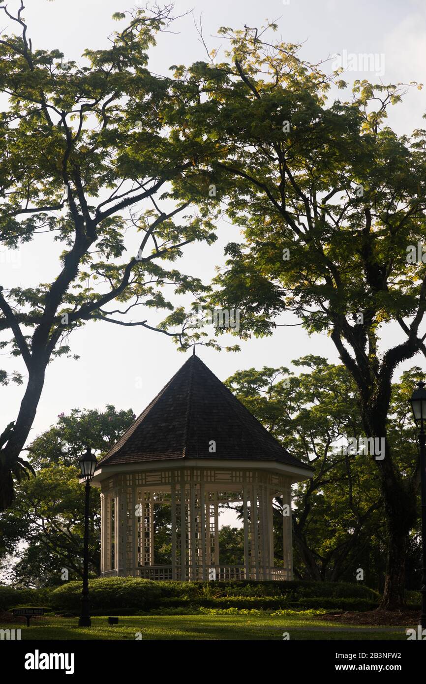Music pavilion, Singapore Botanic Gardens Stock Photo - Alamy
