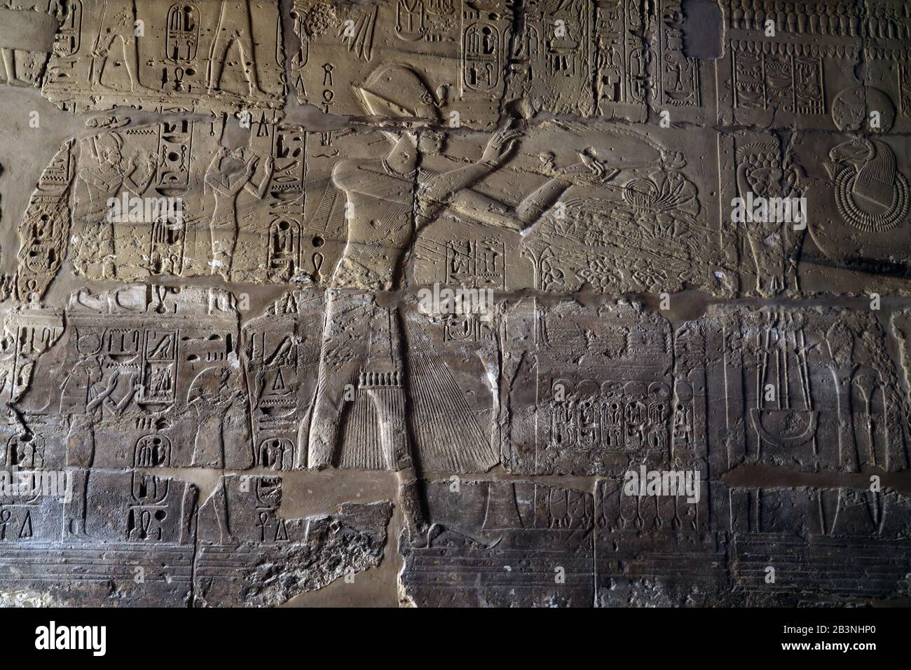 Inside Karnak Temple, UNESCO World Heritage Site, Luxor, Thebes, Egypt ...
