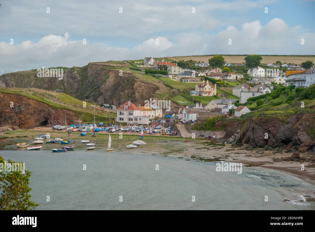Devon Coastal walk, England, UK Stock Photo - Alamy