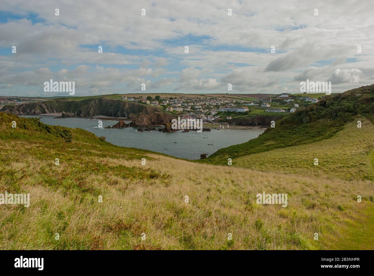 Devon Coastal walk, England, UK Stock Photo - Alamy