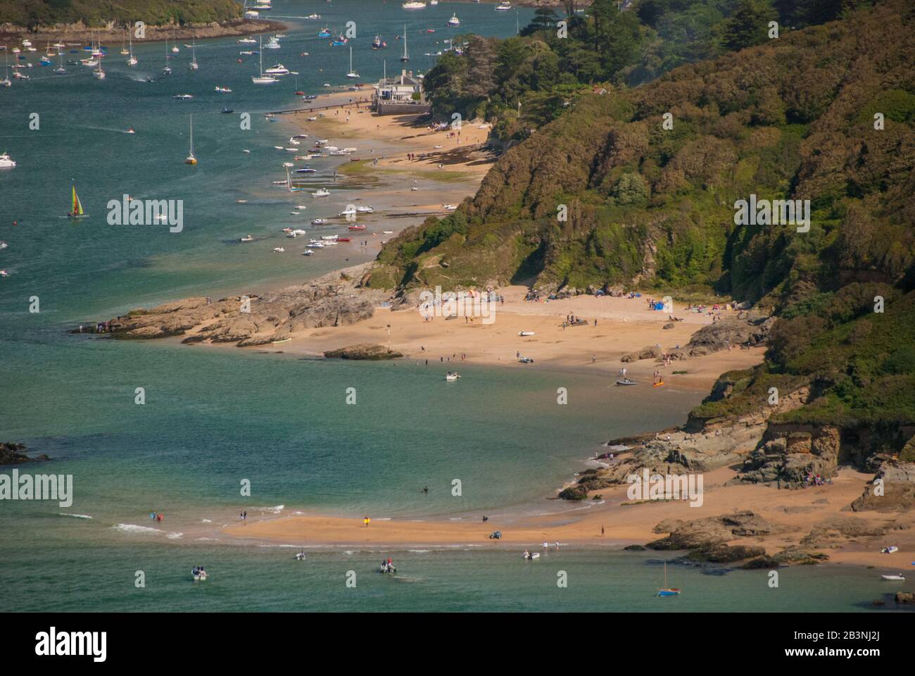 Salcombe In Devon, England, UK Stock Photo - Alamy