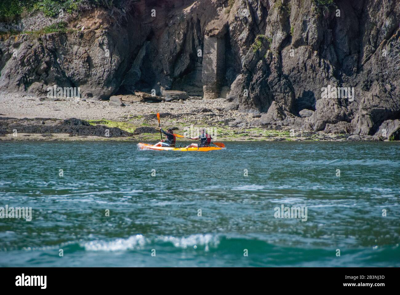 Salcombe In Devon, England, UK Stock Photo - Alamy