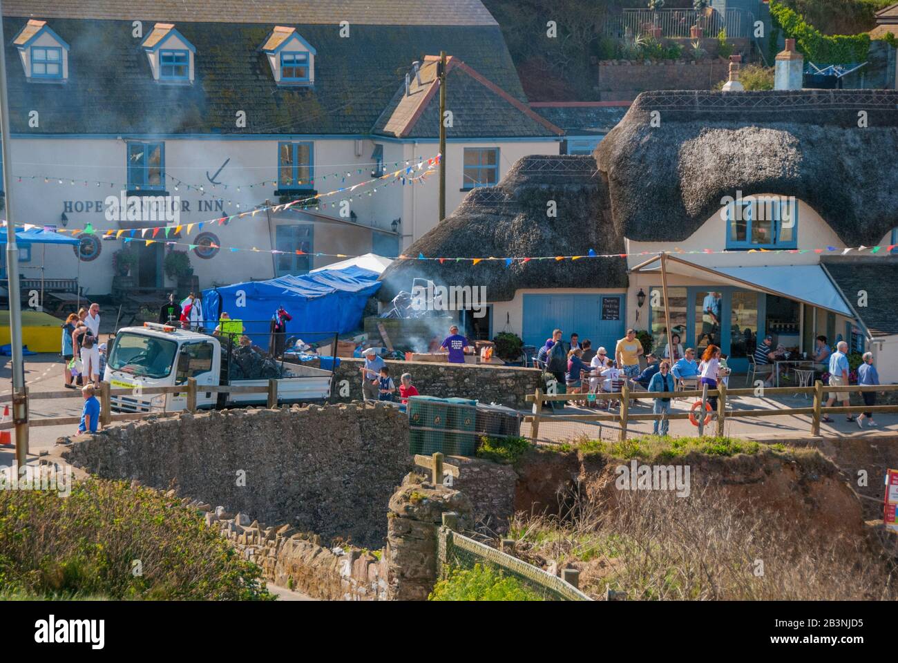 Coastal walk from Hope Cove, Devon, UK Stock Photo - Alamy