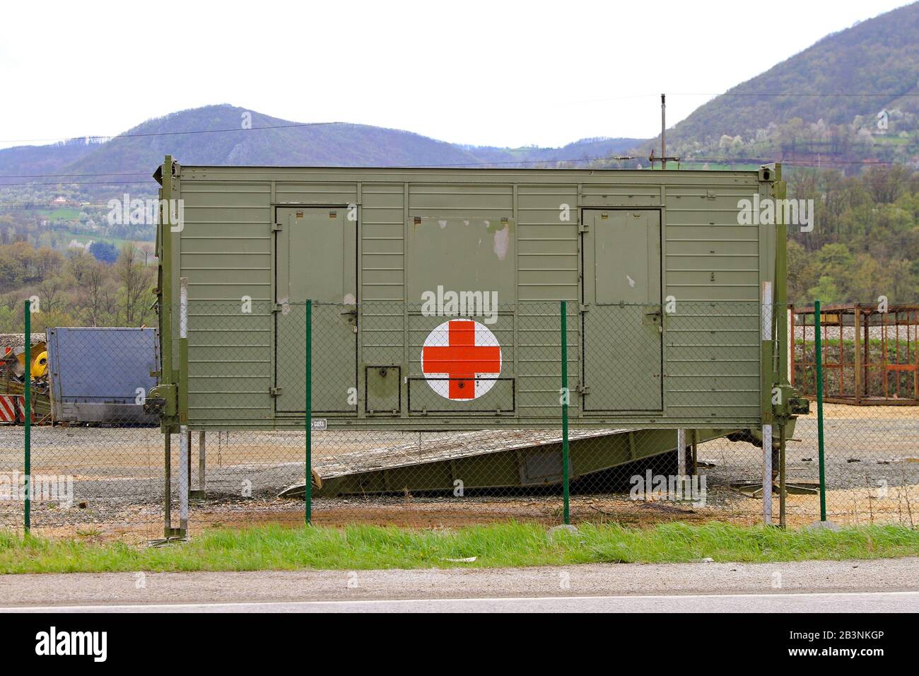 Battlefield medical unit hi-res stock photography and images - Alamy