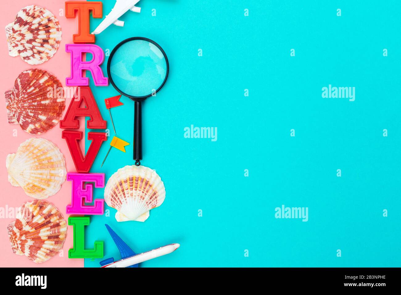 Travel planning concept. close up. creative photo Stock Photo - Alamy