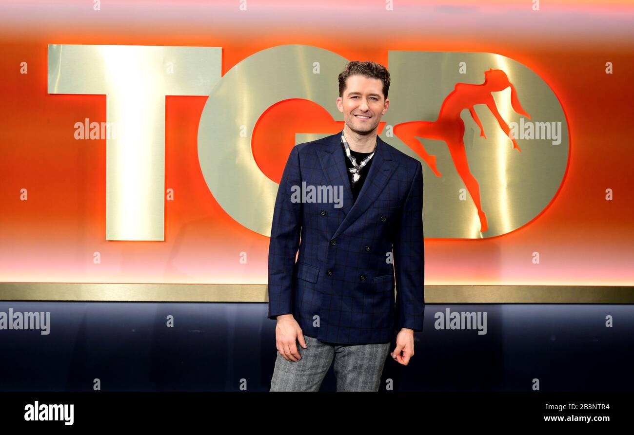 Matthew Morrison attending The Greatest Dancer photocall held at the ...