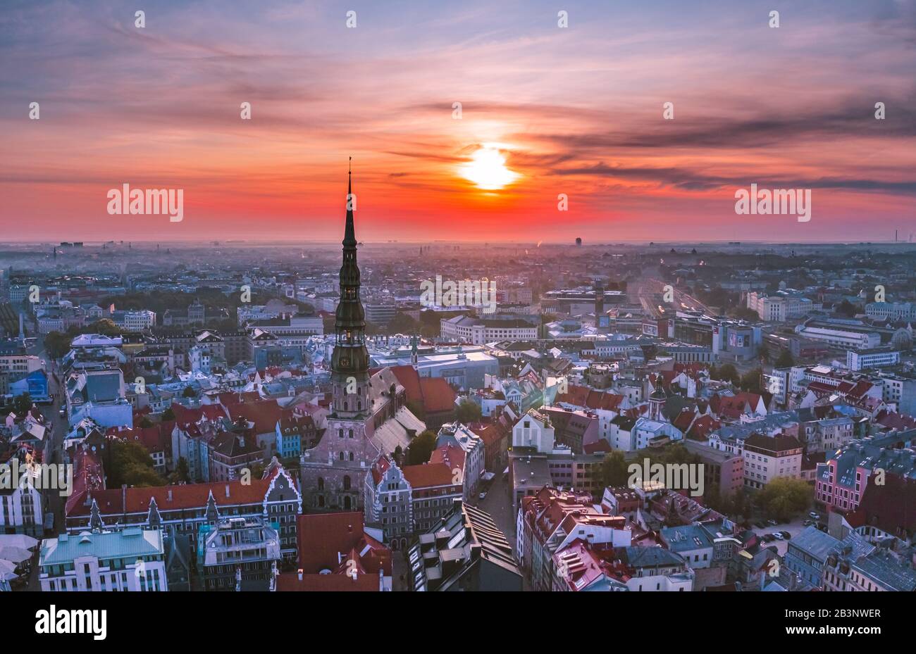 Riga sunrise hi-res stock photography and images - Alamy