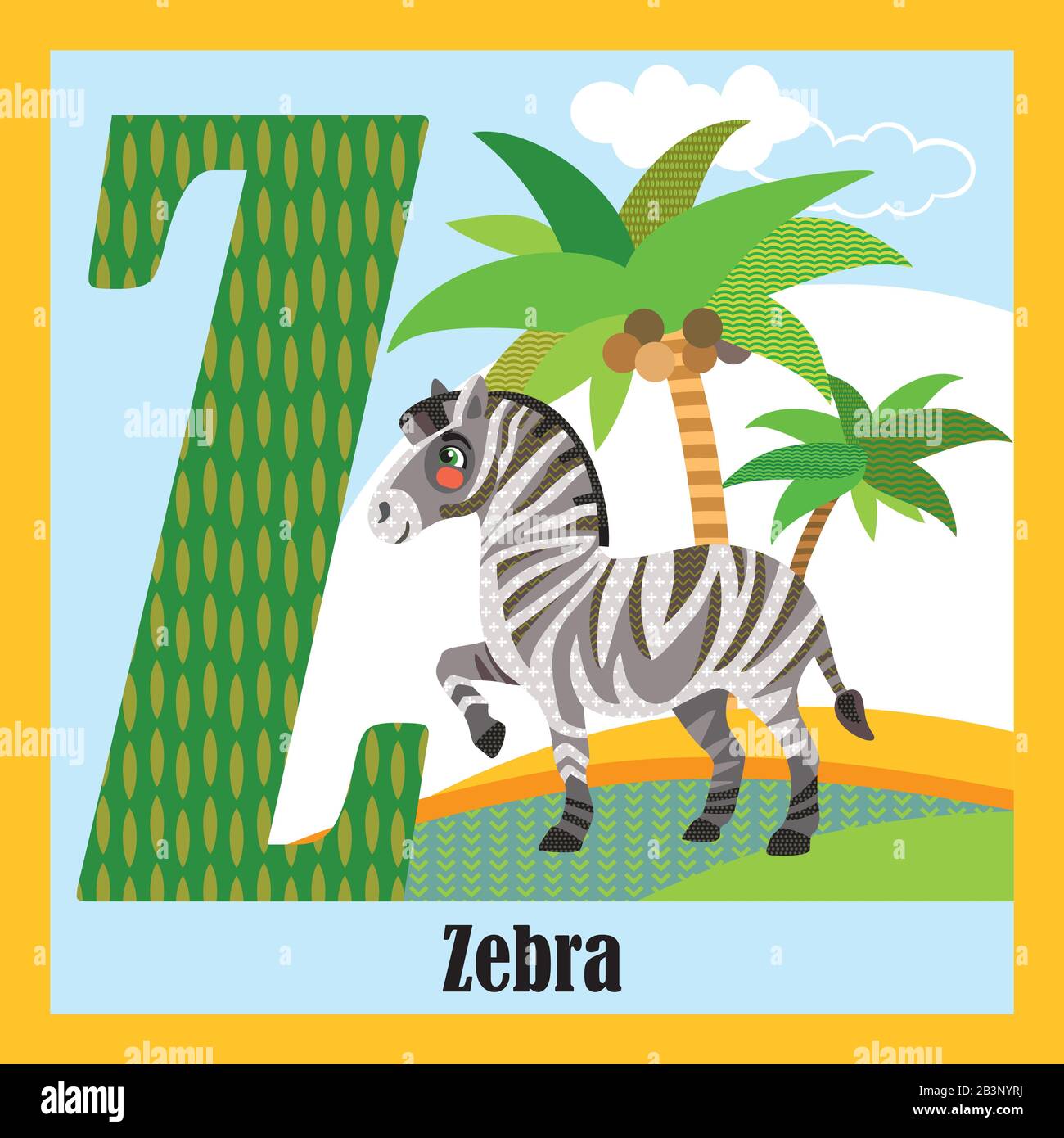 Zoo Alphabet Flash Cards