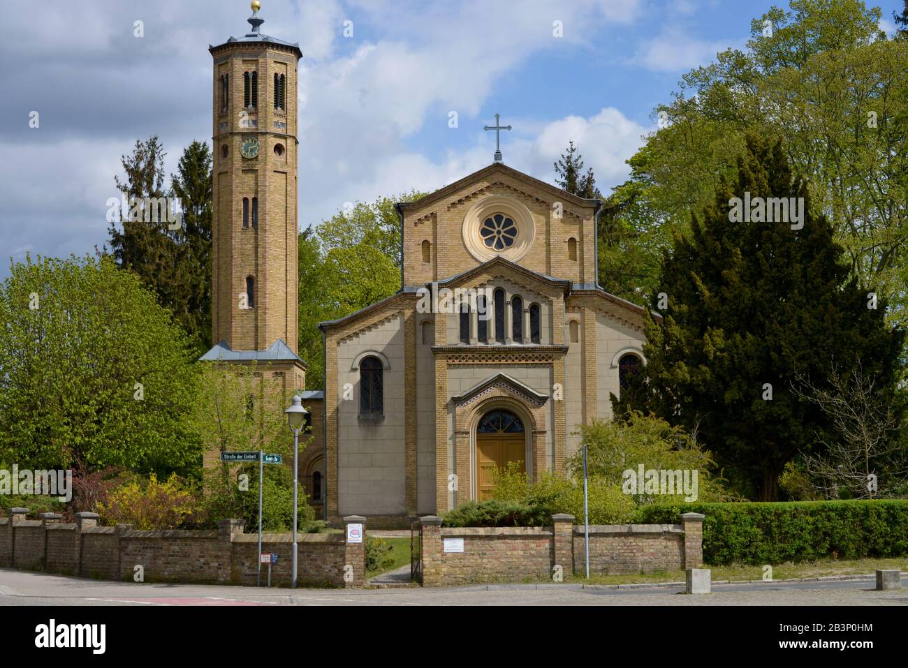 Dorfkirche, Caputh, Brandenburg, Deutschland Stock Photo - Alamy