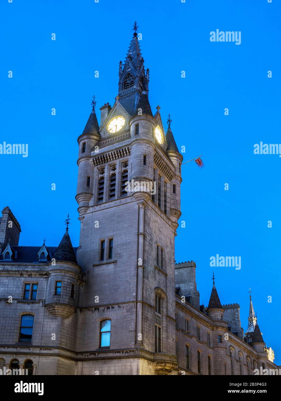 Gothic clock tower hi-res stock photography and images - Alamy
