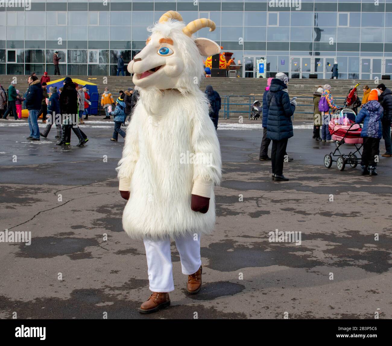 Goat russia hi-res stock photography and images - Alamy