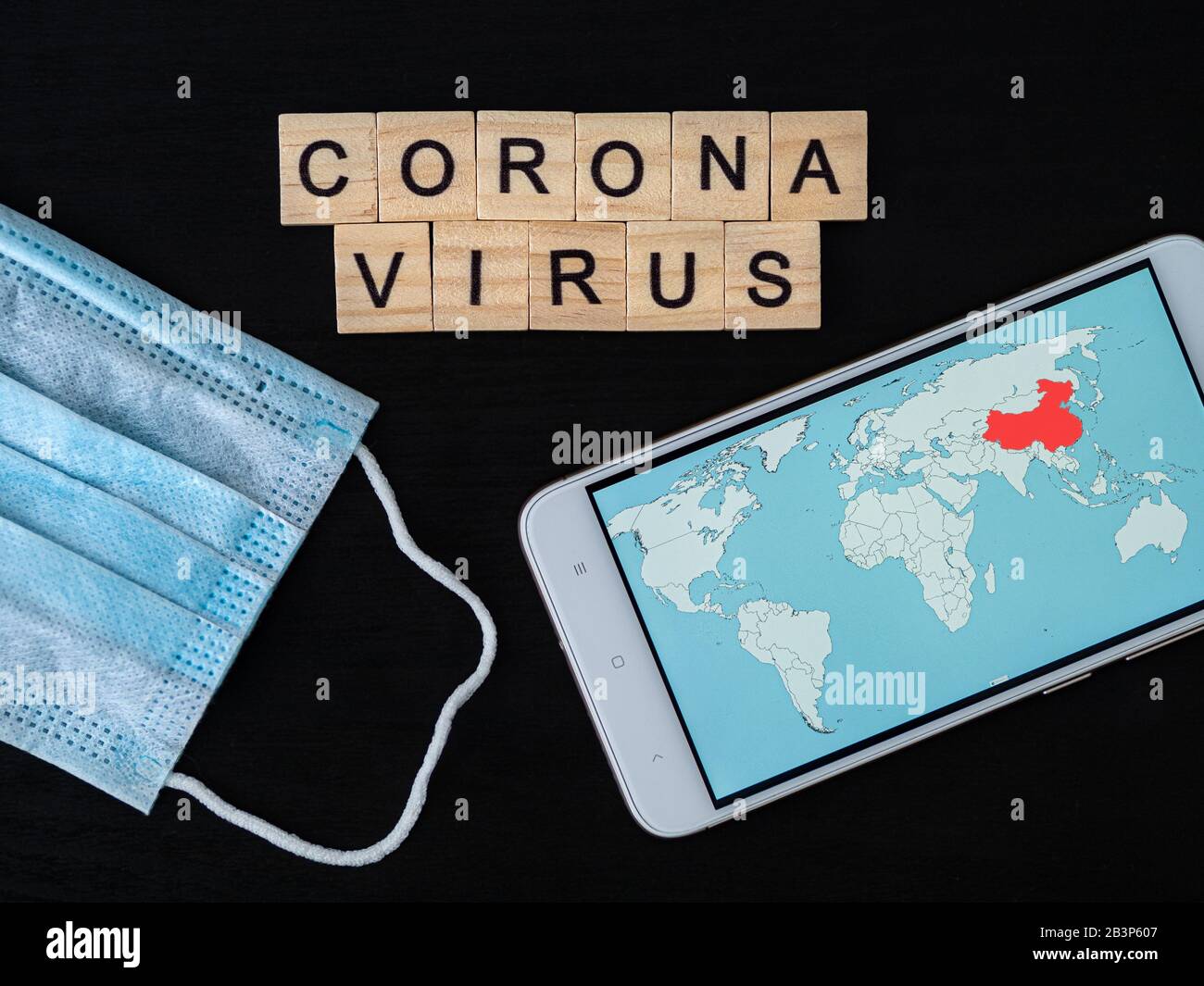 Covid 19 word map hi-res stock photography and images - Alamy
