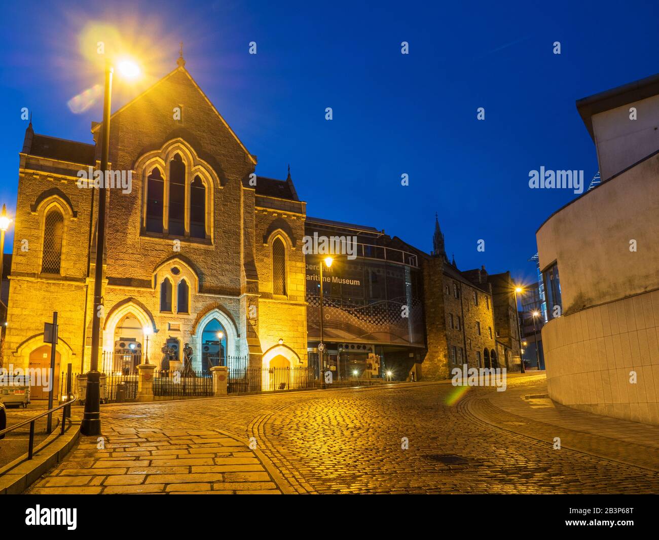 Aberdeen Maritime Museum in a former church and Provost Ross's House ...