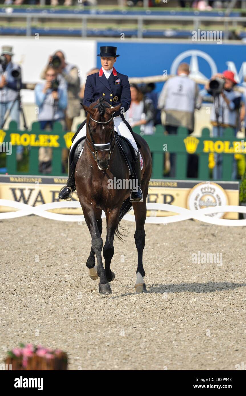 Emma Hindle (GBR) riding Lancet - World Equestrian Games, Aachen ...