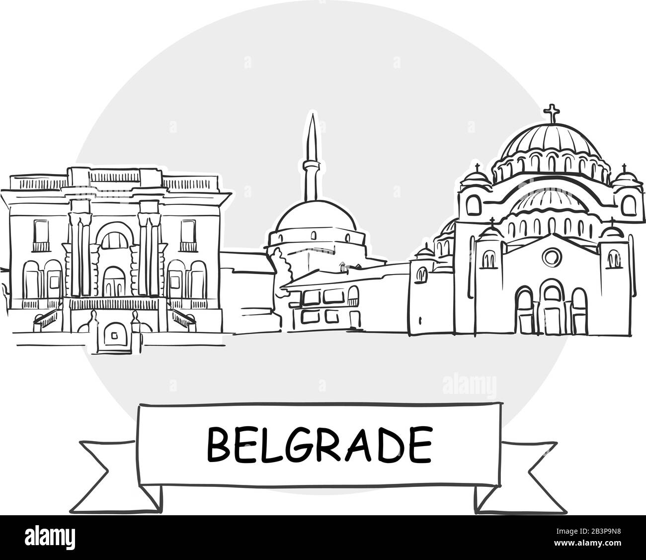 Belgrade fortress Black and White Stock Photos & Images - Alamy