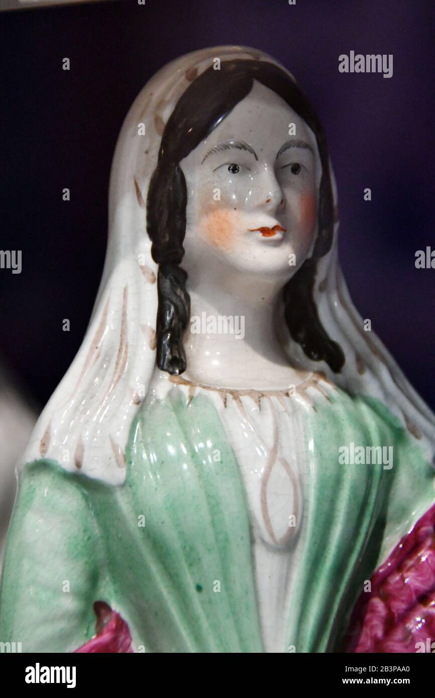 London, UK. 05th Mar, 2020. Staffordshire Florence Nightingale ...